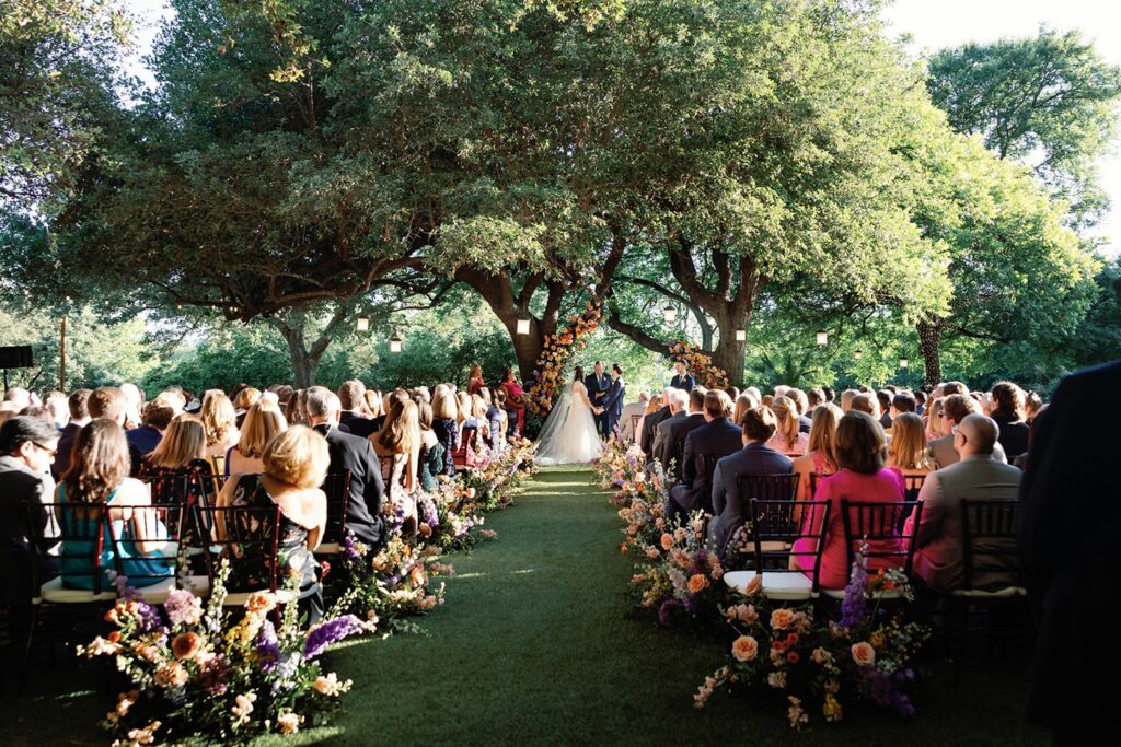 Colorful Spring Garden Party Wedding at Four Seasons Austin ...