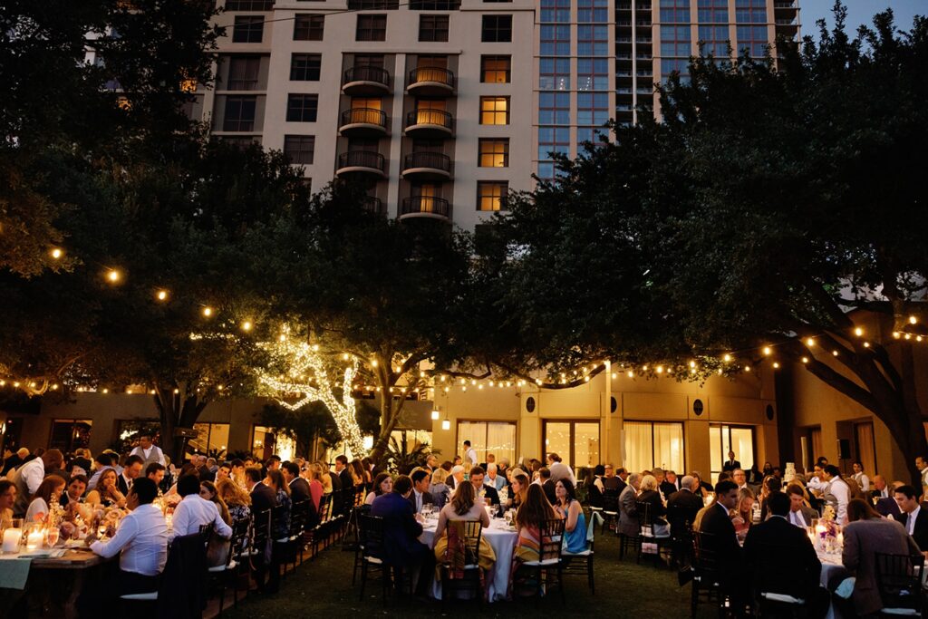 Colorful Spring Garden Party Wedding at Four Seasons Austin ...